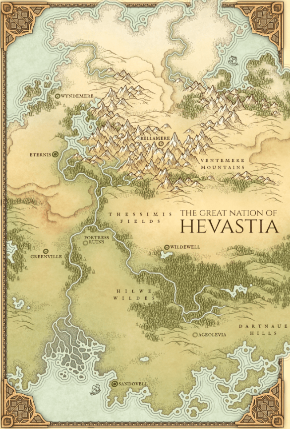 World Lore & Maps – Lacie M Lou Books